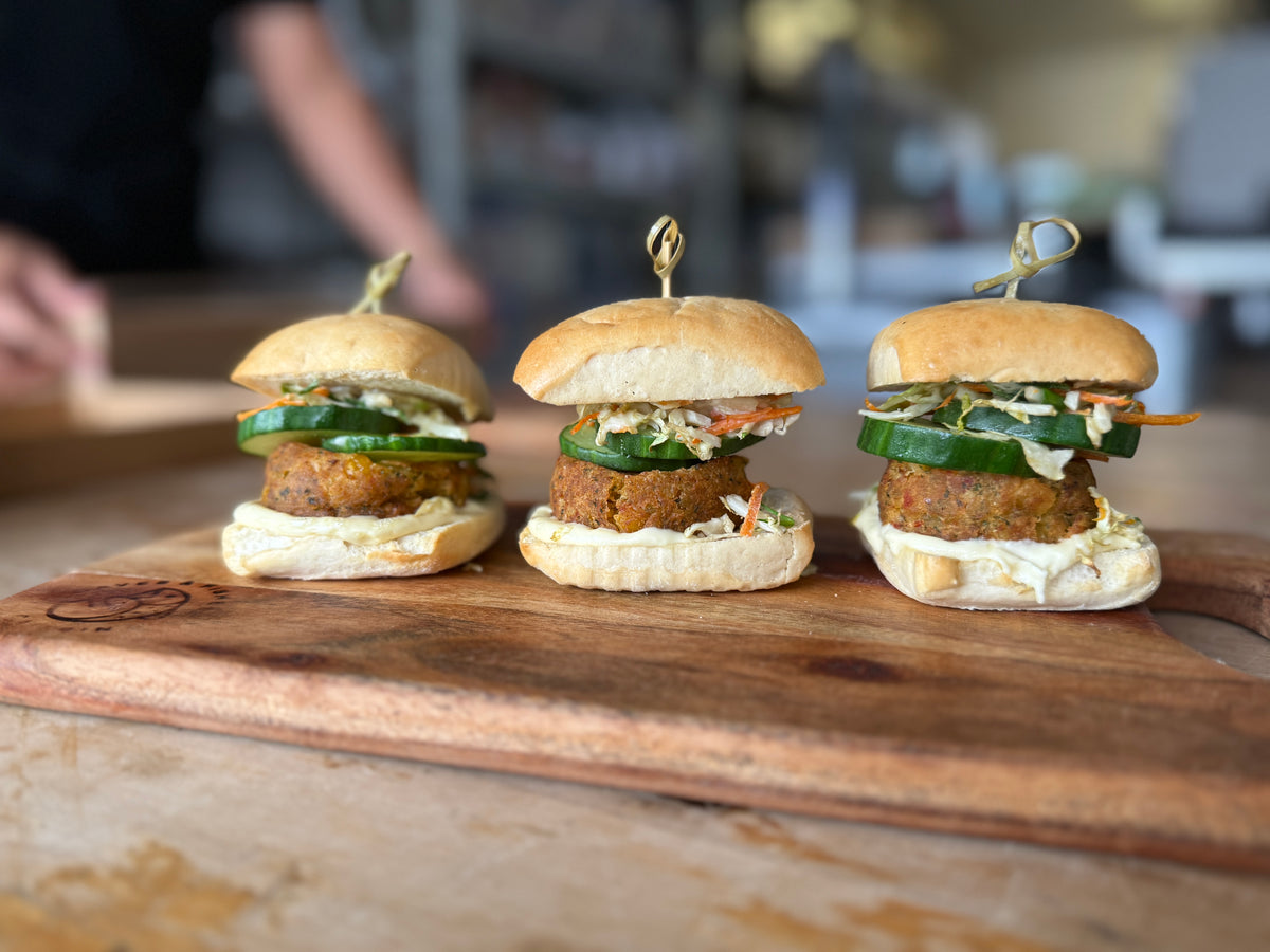 Falafel Slider – Loaves & Fishes NZ